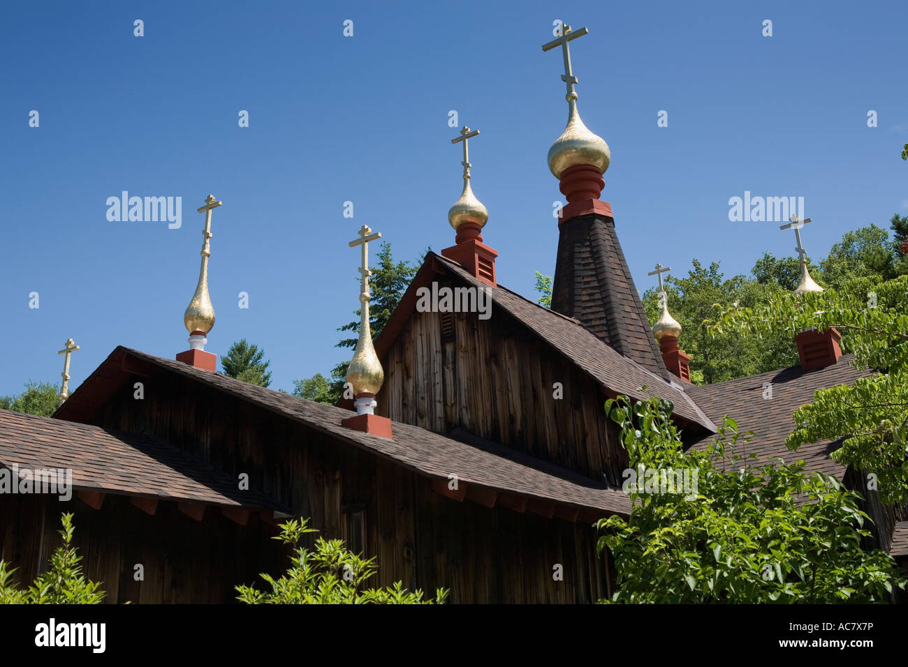 New Skete Monastery Cambridge New York Washington County Stock Photo ...