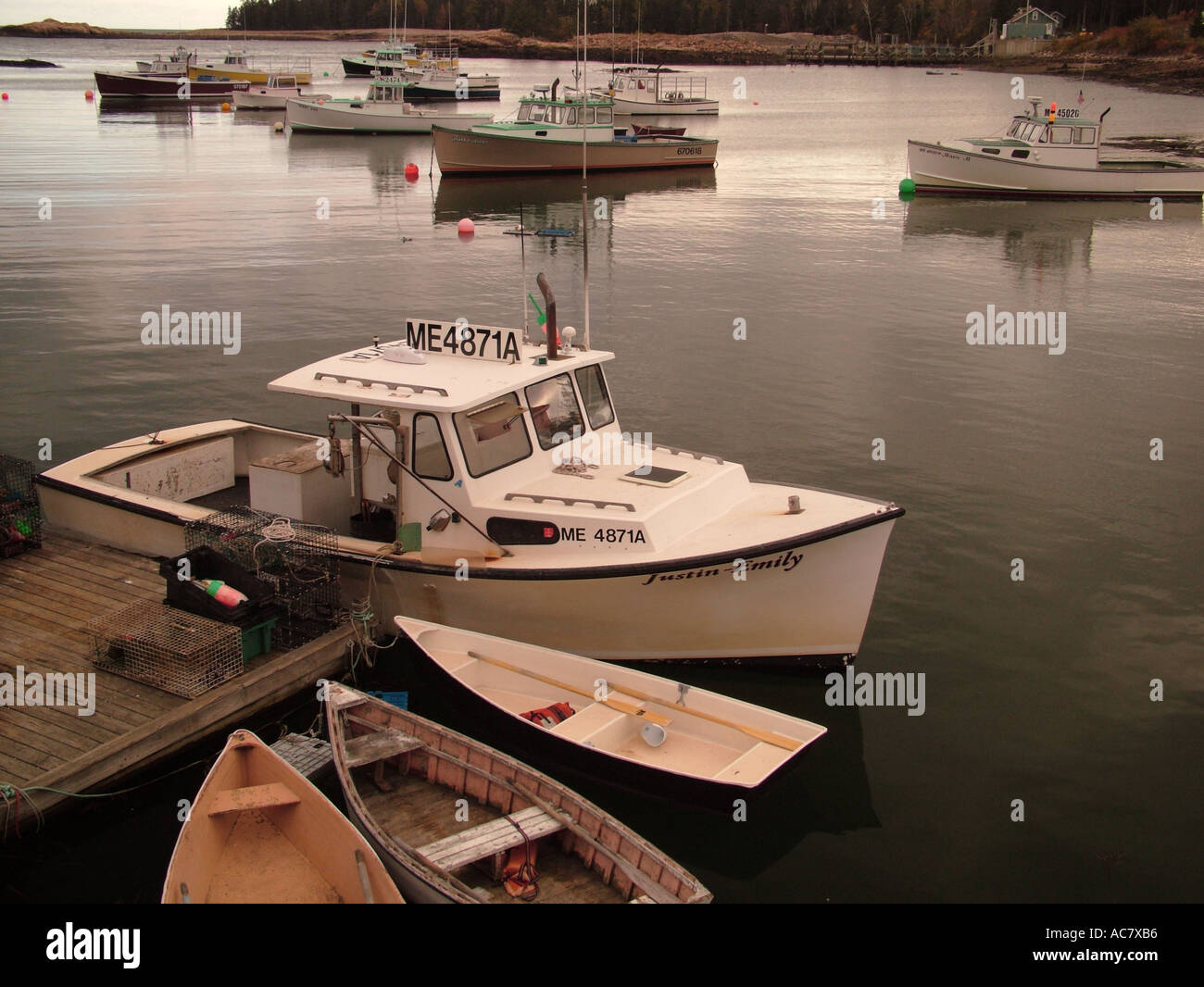 AJD44056, Birch Harbor, ME, Maine Stock Photo - Alamy