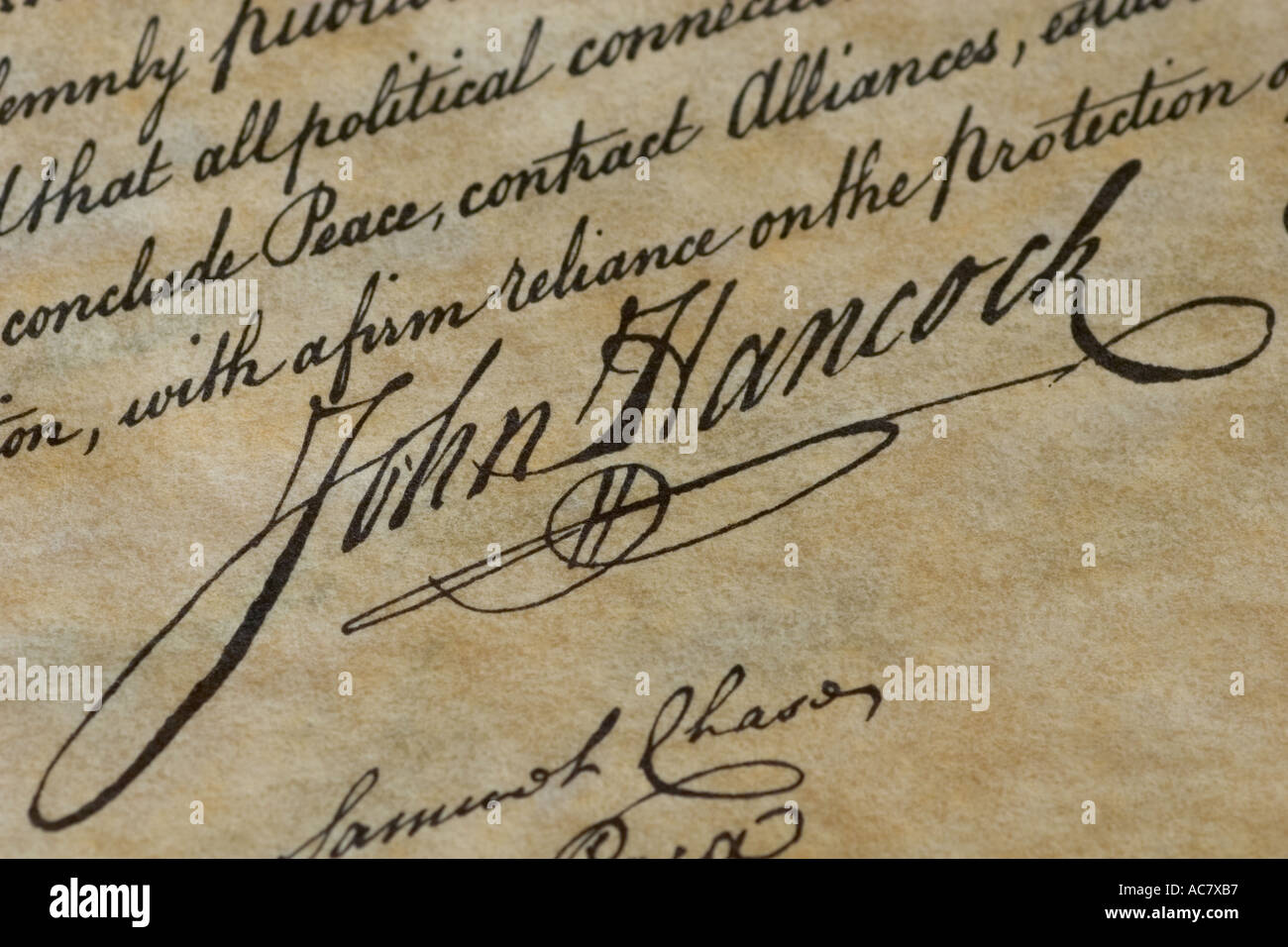 John Hancock Signature