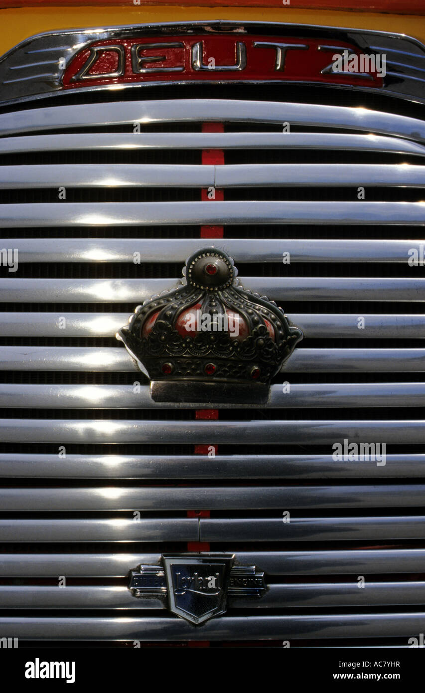 Deutz bus, used on a public service route in Malta Stock Photo - Alamy