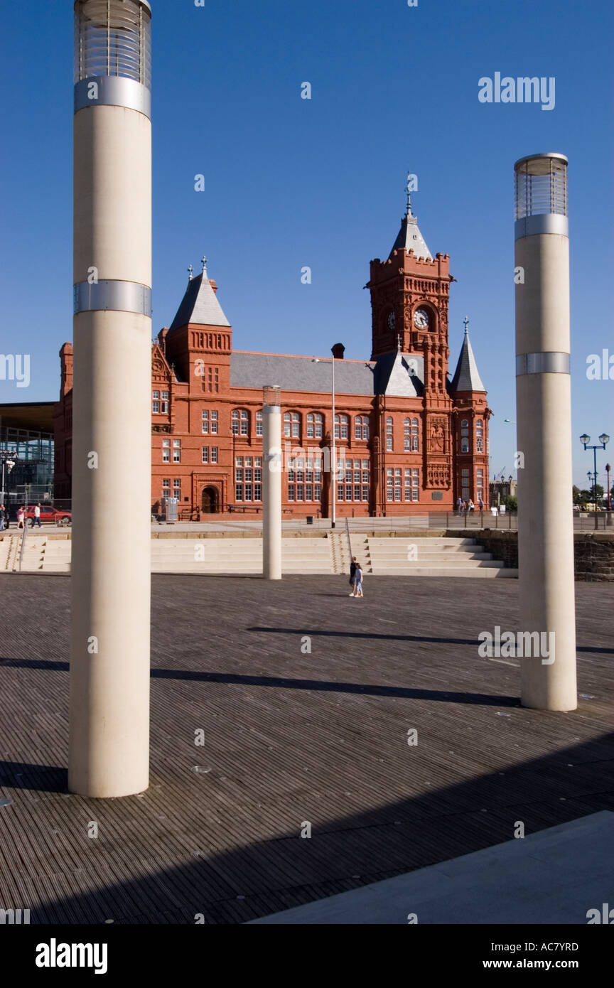 Pier Head Building Dock Offices Cardiff Bay Cardiff Wales seen from ...
