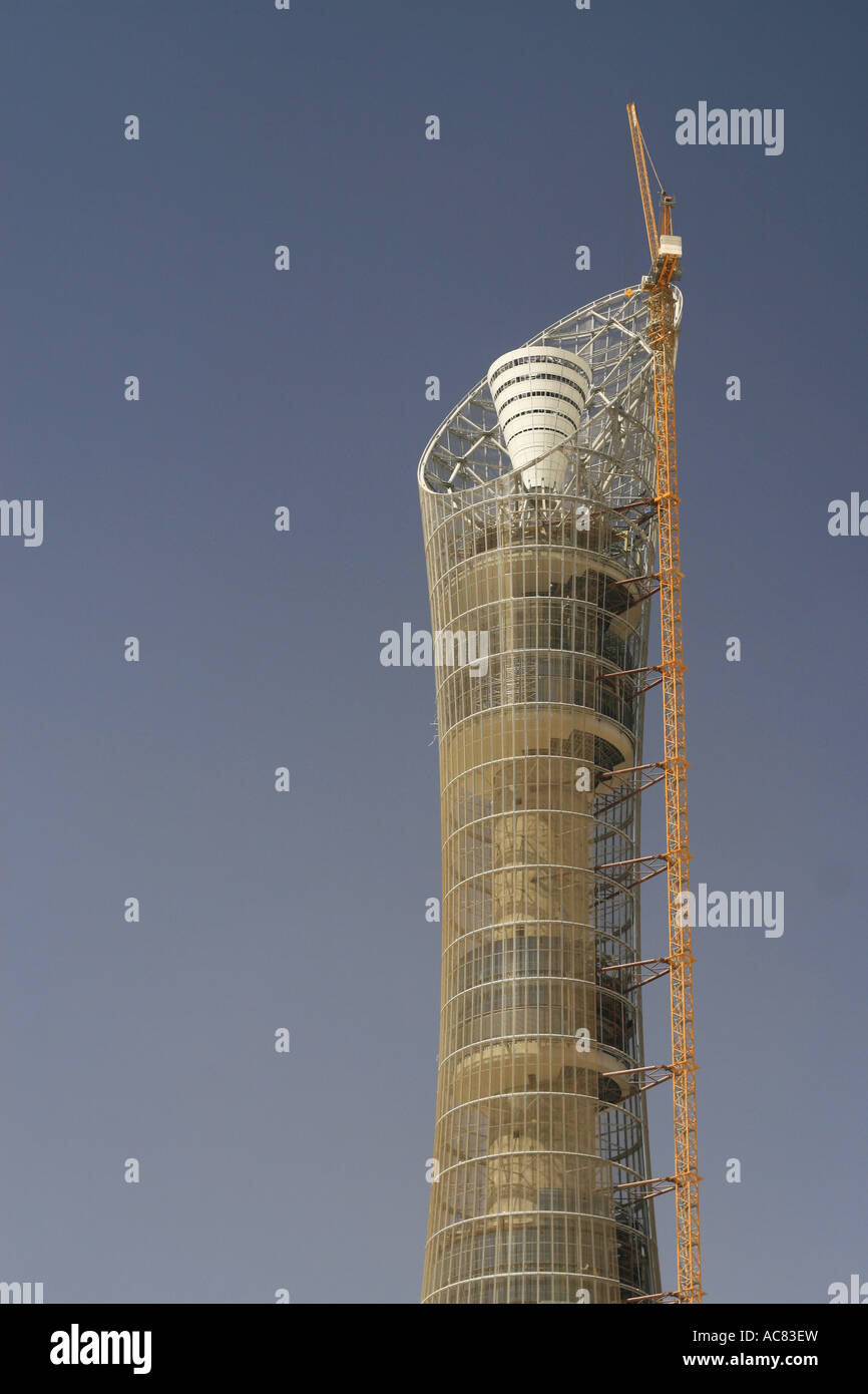 Aspire tower, Doha Asian Games Qatar Stock Photo - Alamy