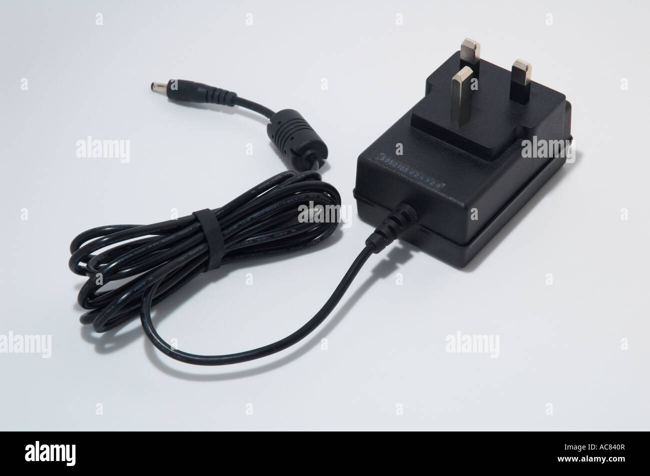 A British power transformer allowing lower voltage electrical equipment ...