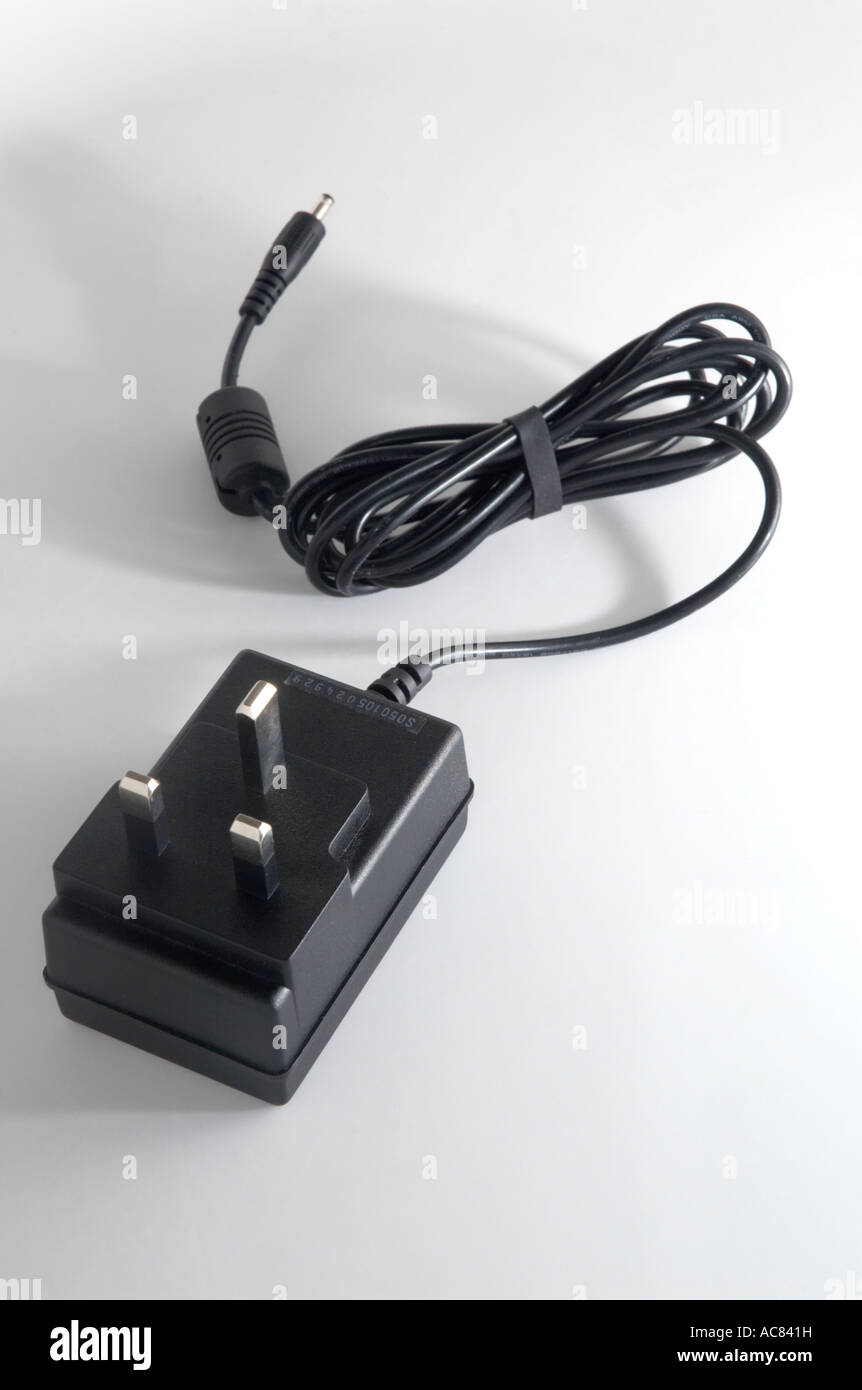 A British power transformer allowing lower voltage electrical equipment ...