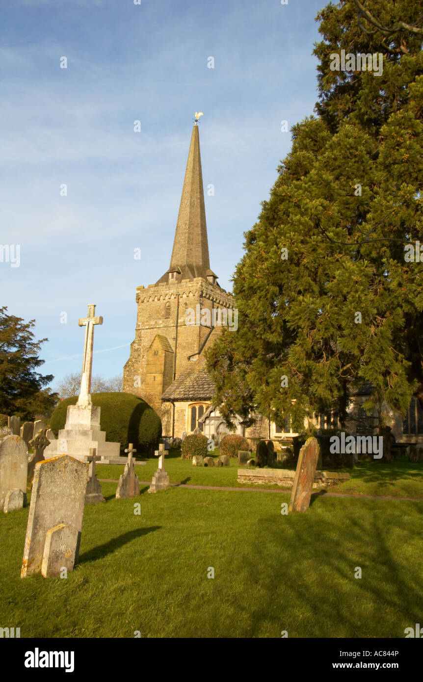 Cuckfield church and graveyard Stock Photo - Alamy