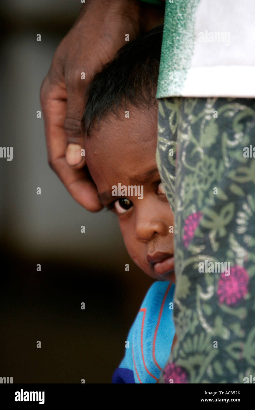 Kondh child at Kunduli market Orissa, India Stock Photo - Alamy