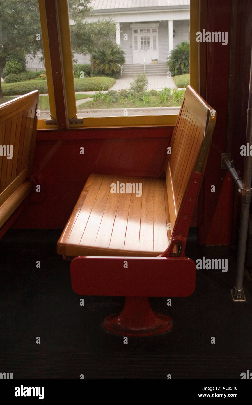 Inside of trolly Stock Photo - Alamy