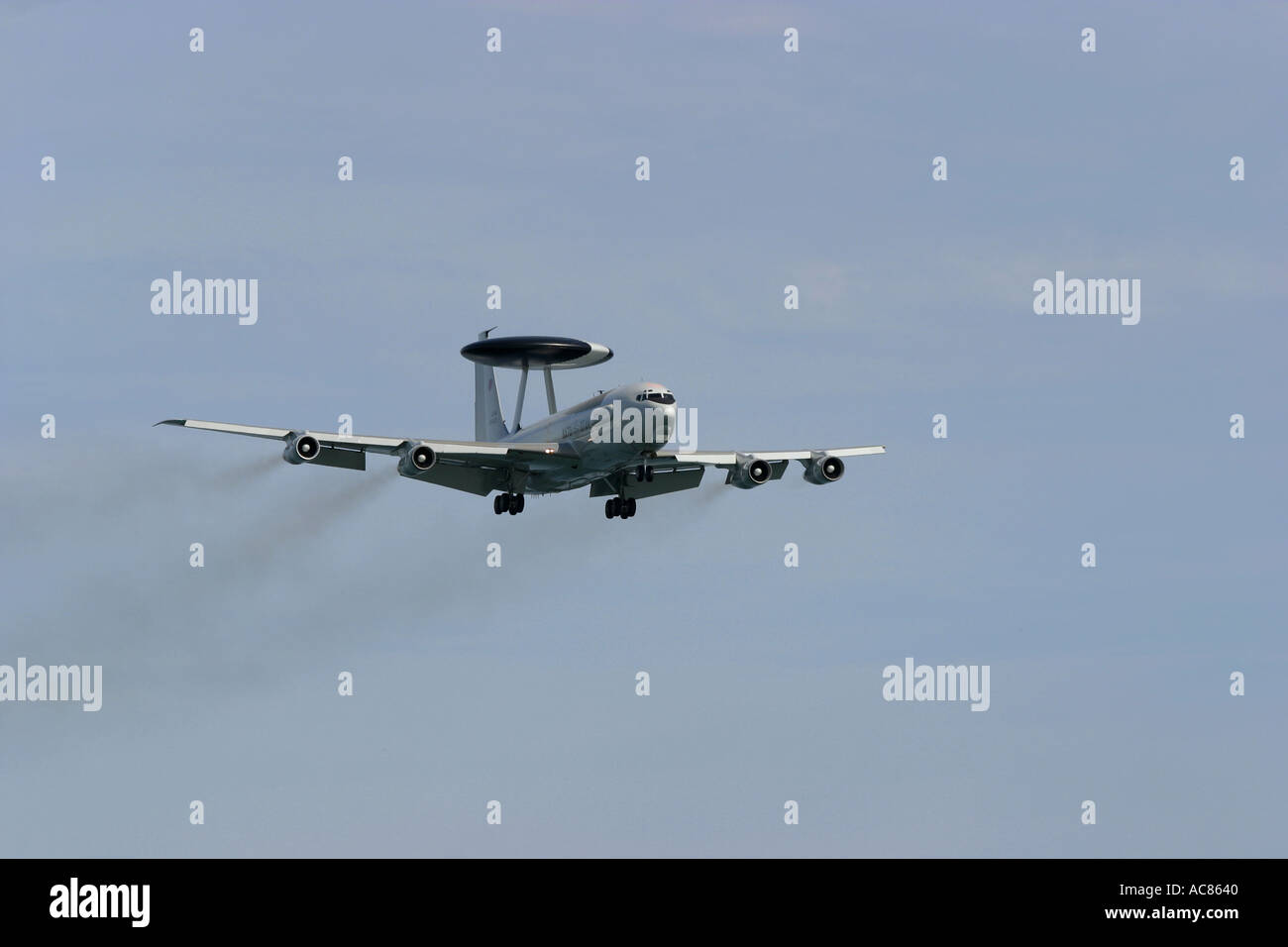 US Air Force AWACS plane Stock Photo - Alamy