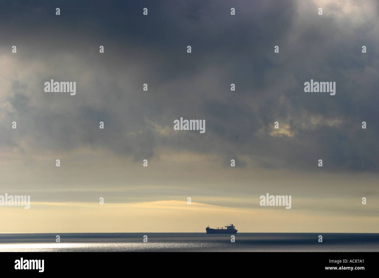 Cloudscape over the ocean Stock Photo - Alamy