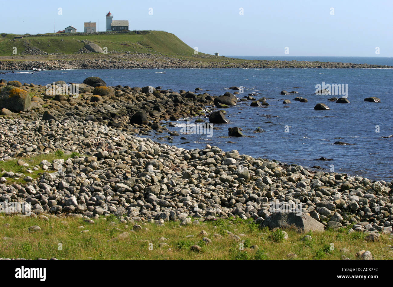 Obrestad lighthouse hi-res stock photography and images - Alamy