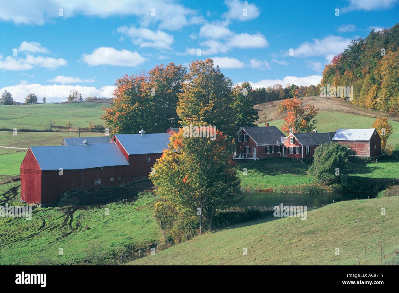 Jenny Farm Vermont USA Stock Photo - Alamy