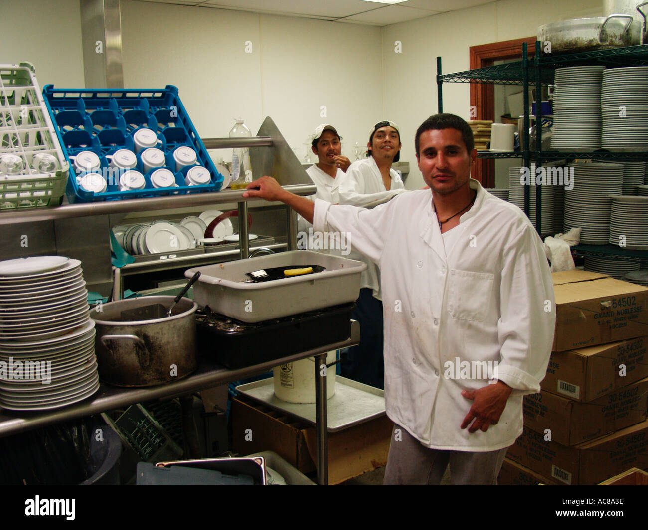 Chefs Cooks Kitchens Stock Photo - Alamy