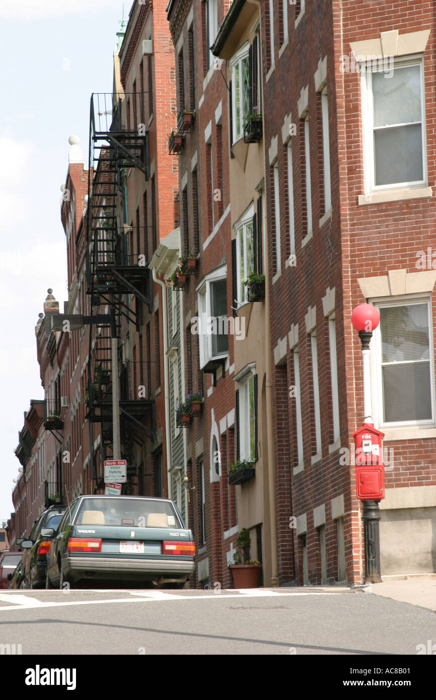 Boston italian district hi-res stock photography and images - Alamy