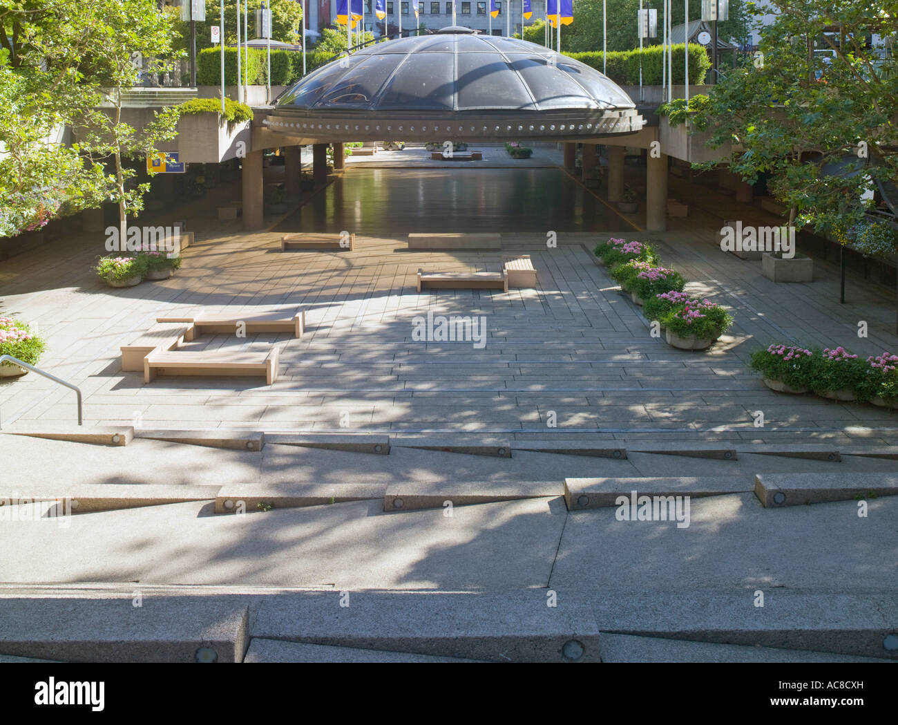Robson plaza hi-res stock photography and images - Alamy