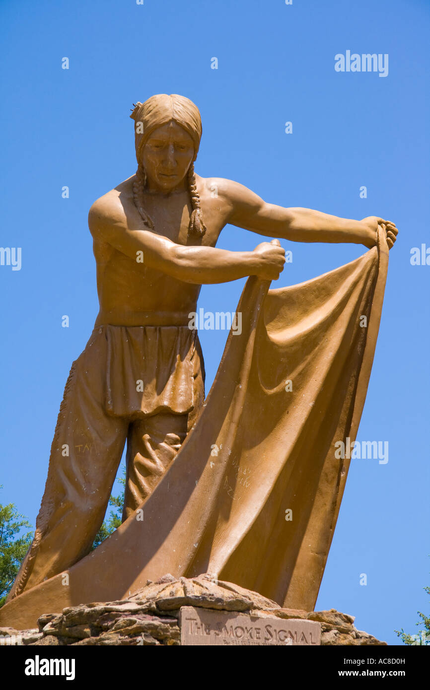 Native american smoke signal hi-res stock photography and images - Alamy