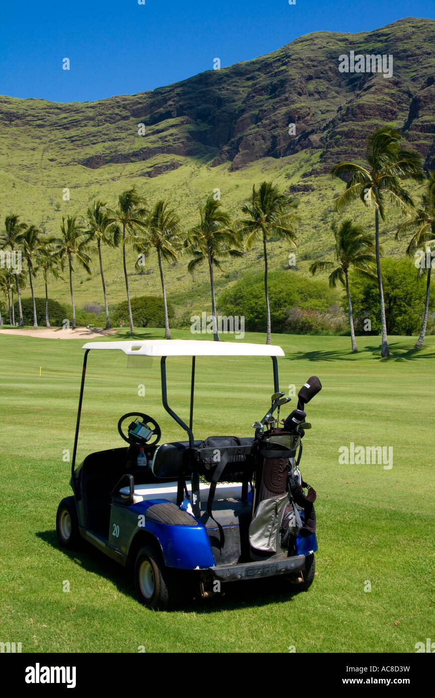 Makaha Golf Resort Oahu Hawaii Stock Photo - Alamy