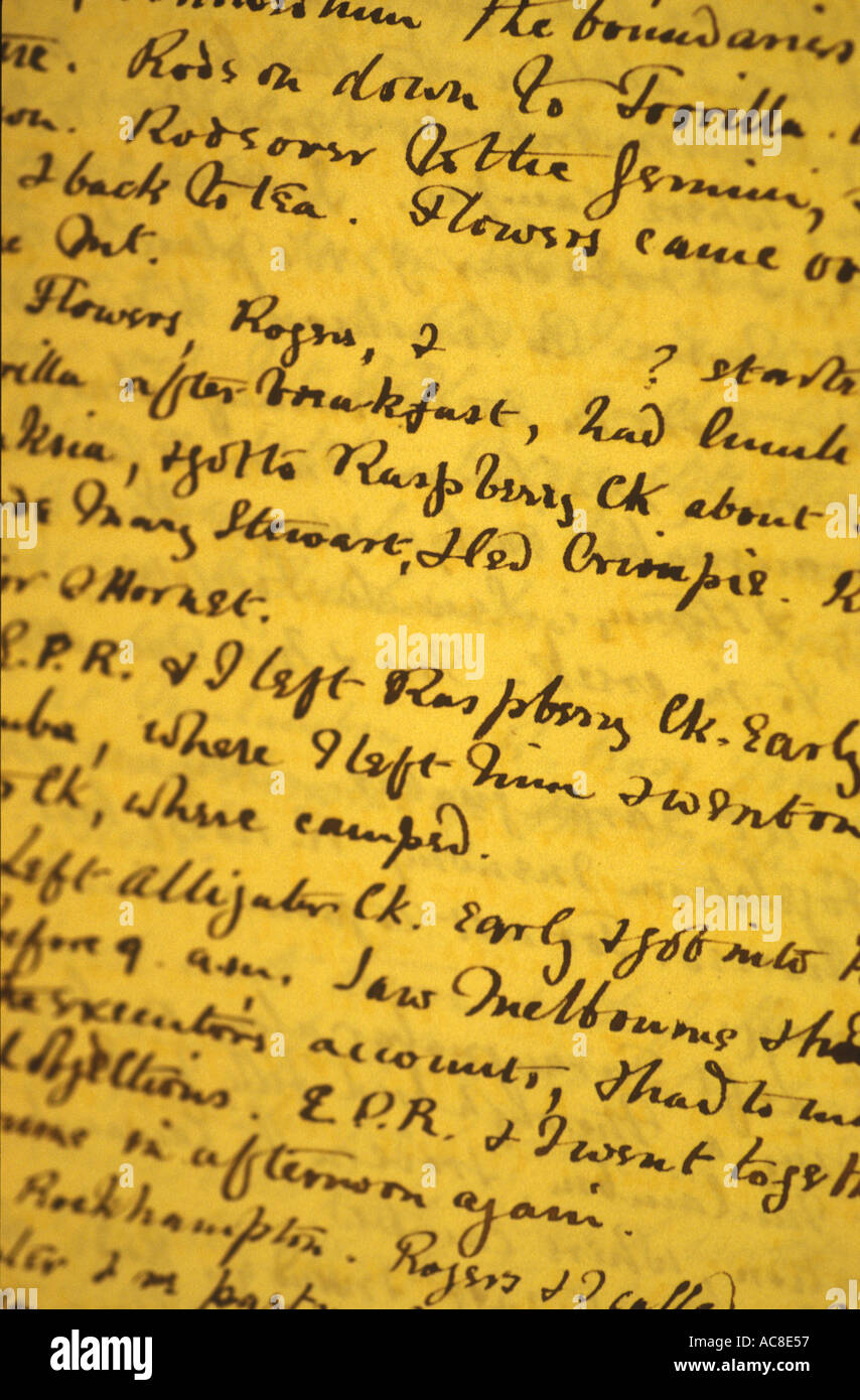 1800s Writing Stock Photos & 1800s Writing Stock Images - Alamy