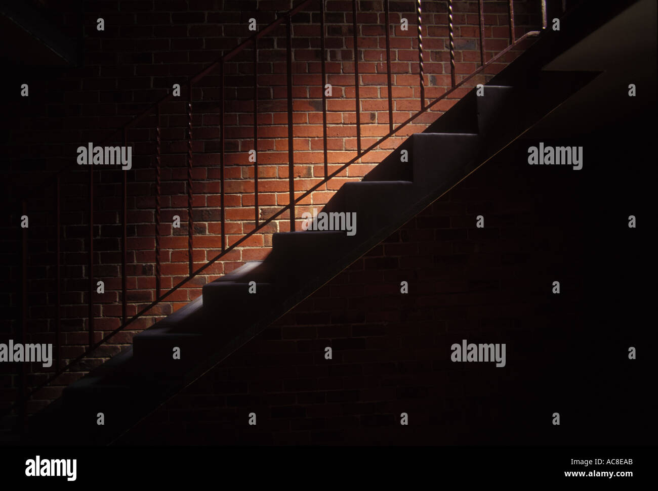 dark stairs 1514 Stock Photo - Alamy
