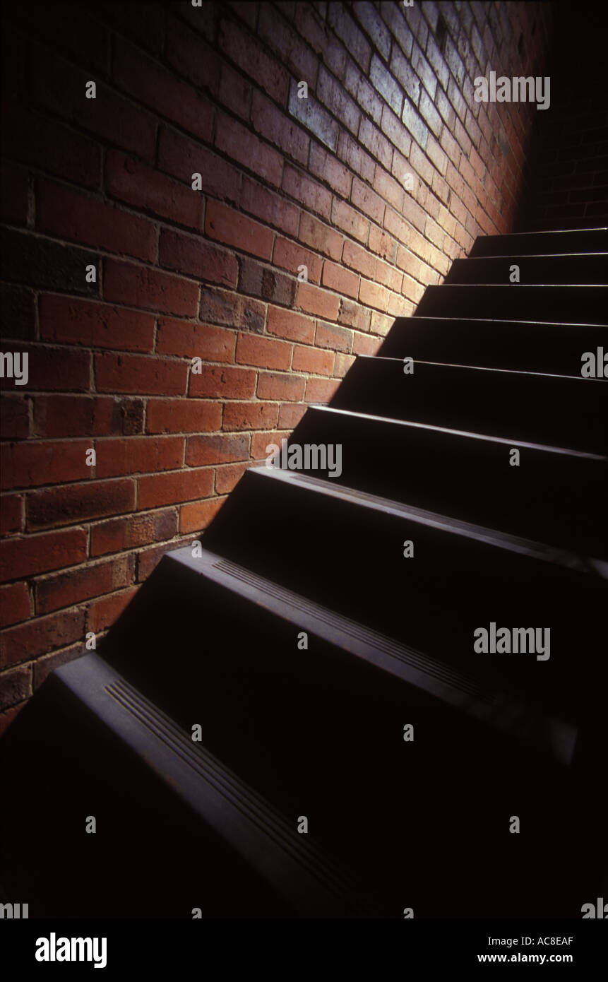 dark stairs 1526 Stock Photo - Alamy