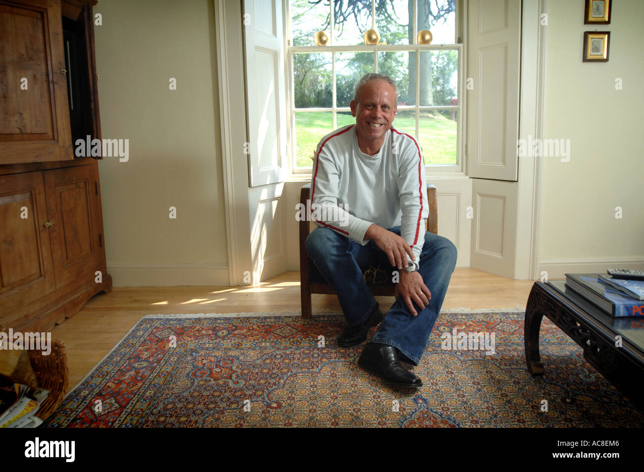 TV Chef John Burton Race pictured at his home Wyses Englebourne Near ...