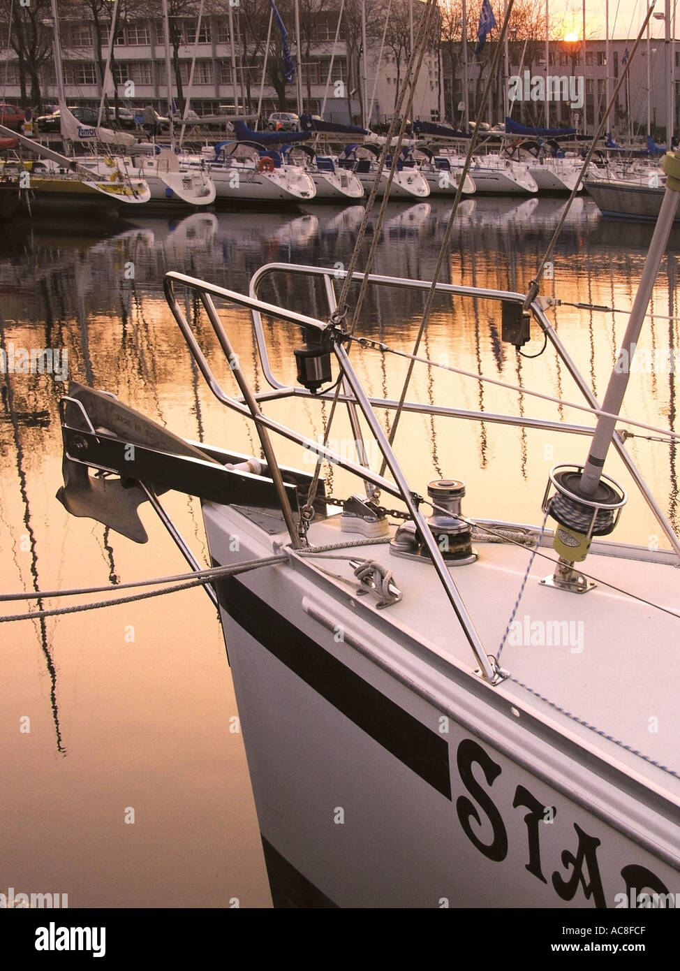 france brittany morbihan lorient harbour Stock Photo - Alamy