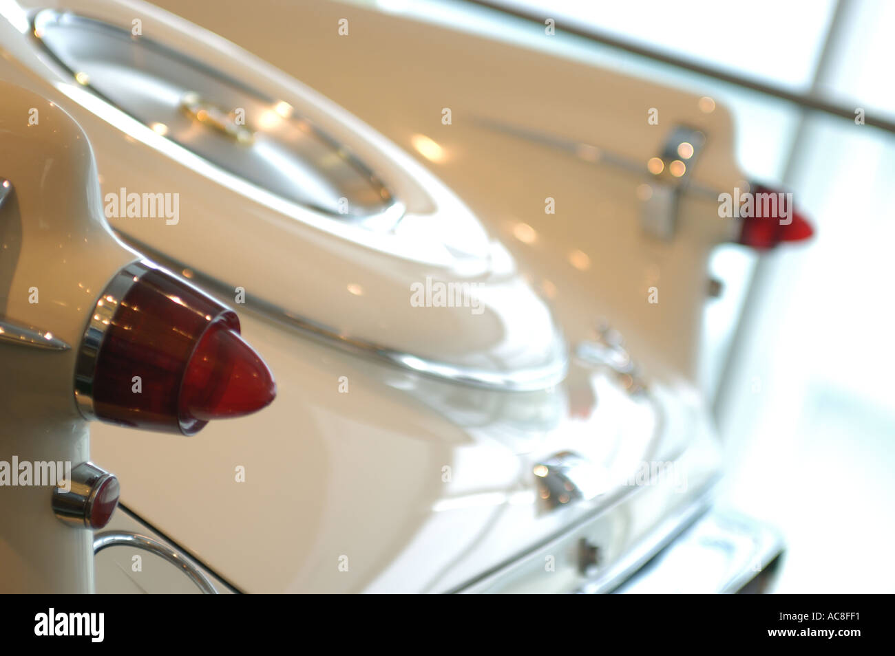 rear of 1957 Chrysler Imperial at the Walter P Chrysler Museum in ...