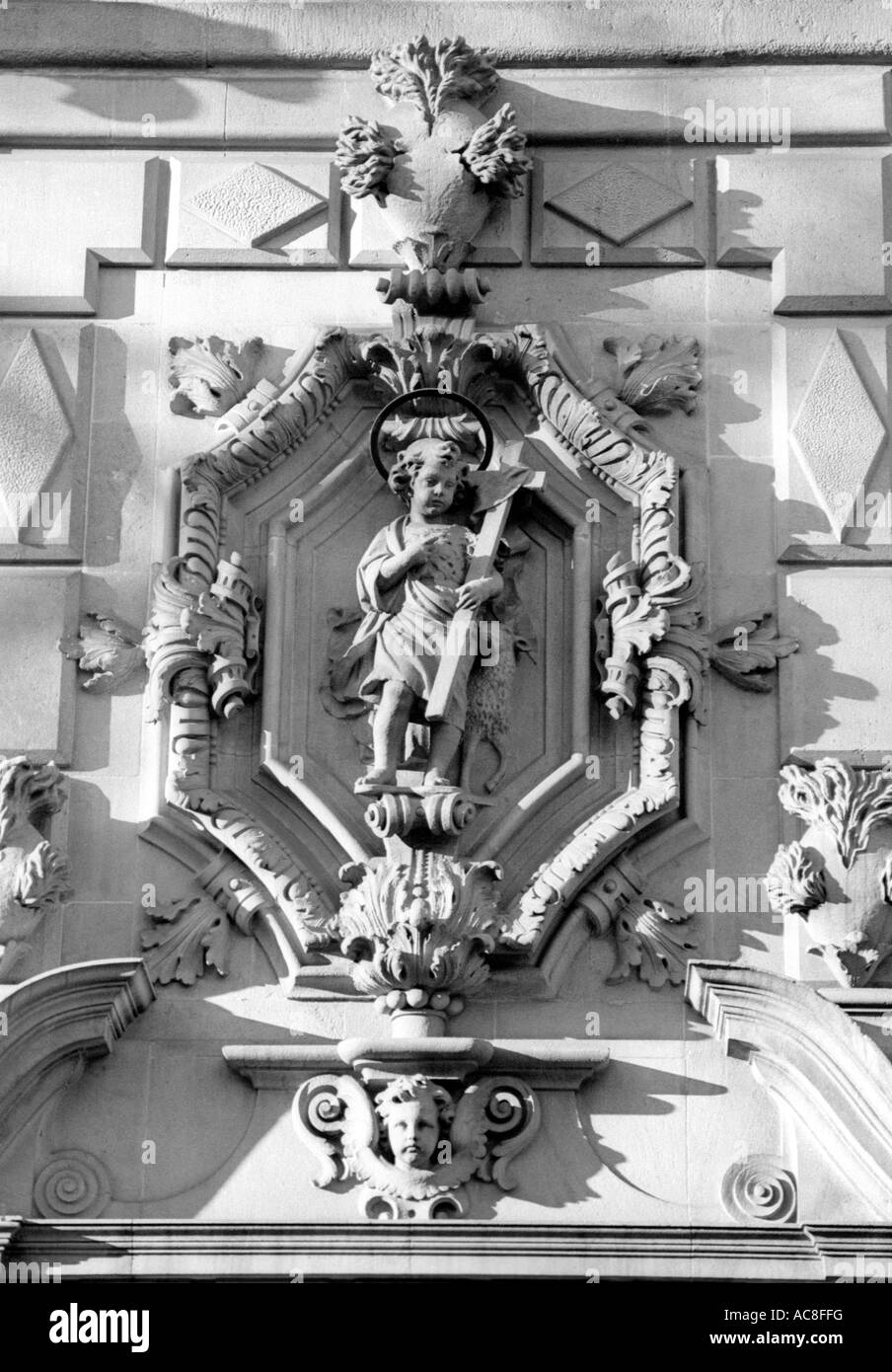 John the baptist Black and White Stock Photos & Images - Alamy