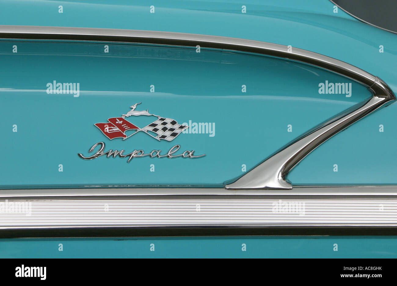 1958 Chevrolet Impala Stock Photo - Alamy