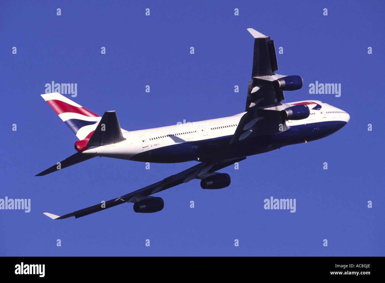 Boeing 747 400 operated by British Airways Stock Photo - Alamy