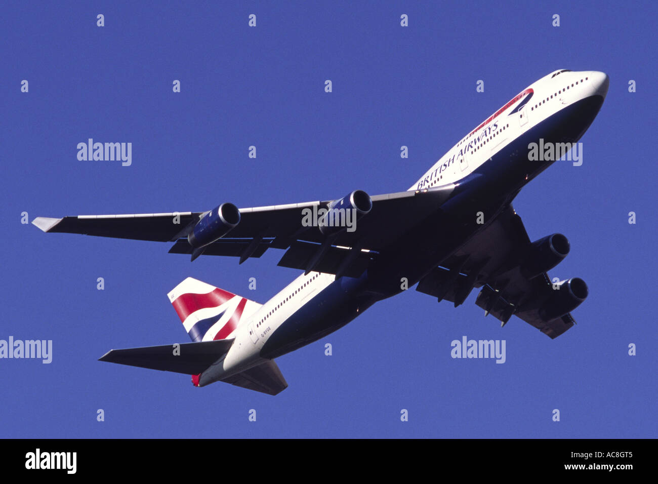 Boeing 747 400 operated by British Airways Stock Photo - Alamy