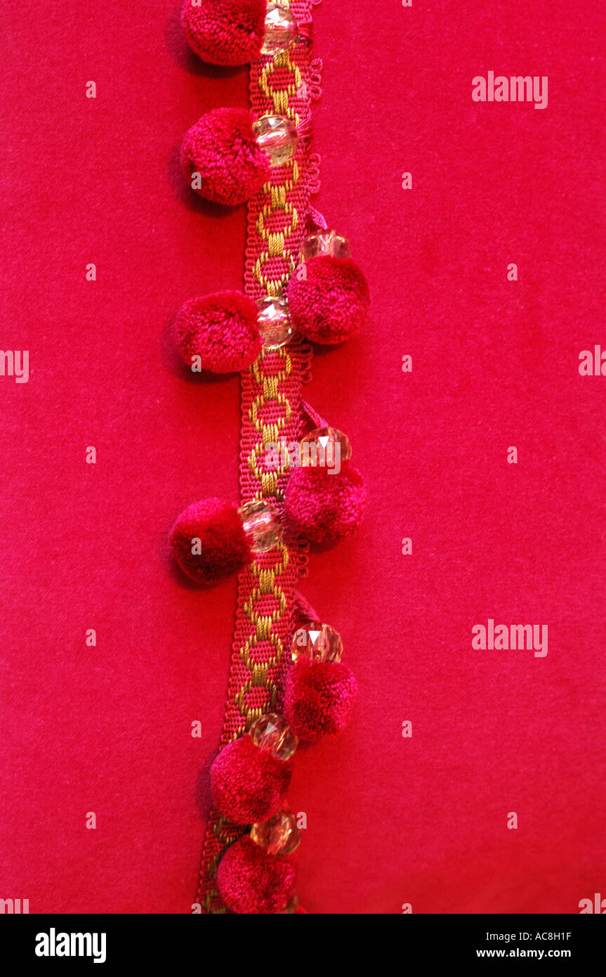 Red tassles hi-res stock photography and images - Alamy