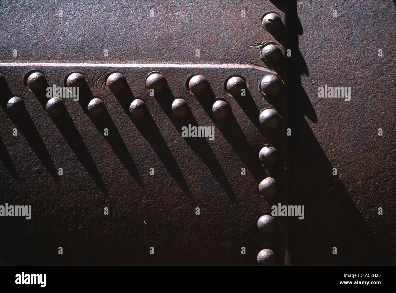 Rows of rivets hi-res stock photography and images - Alamy