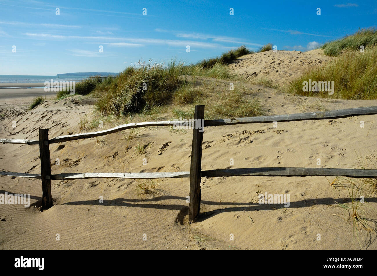 The sand dunes at Camber Sands Rye East Sussex England Stock Photo - Alamy