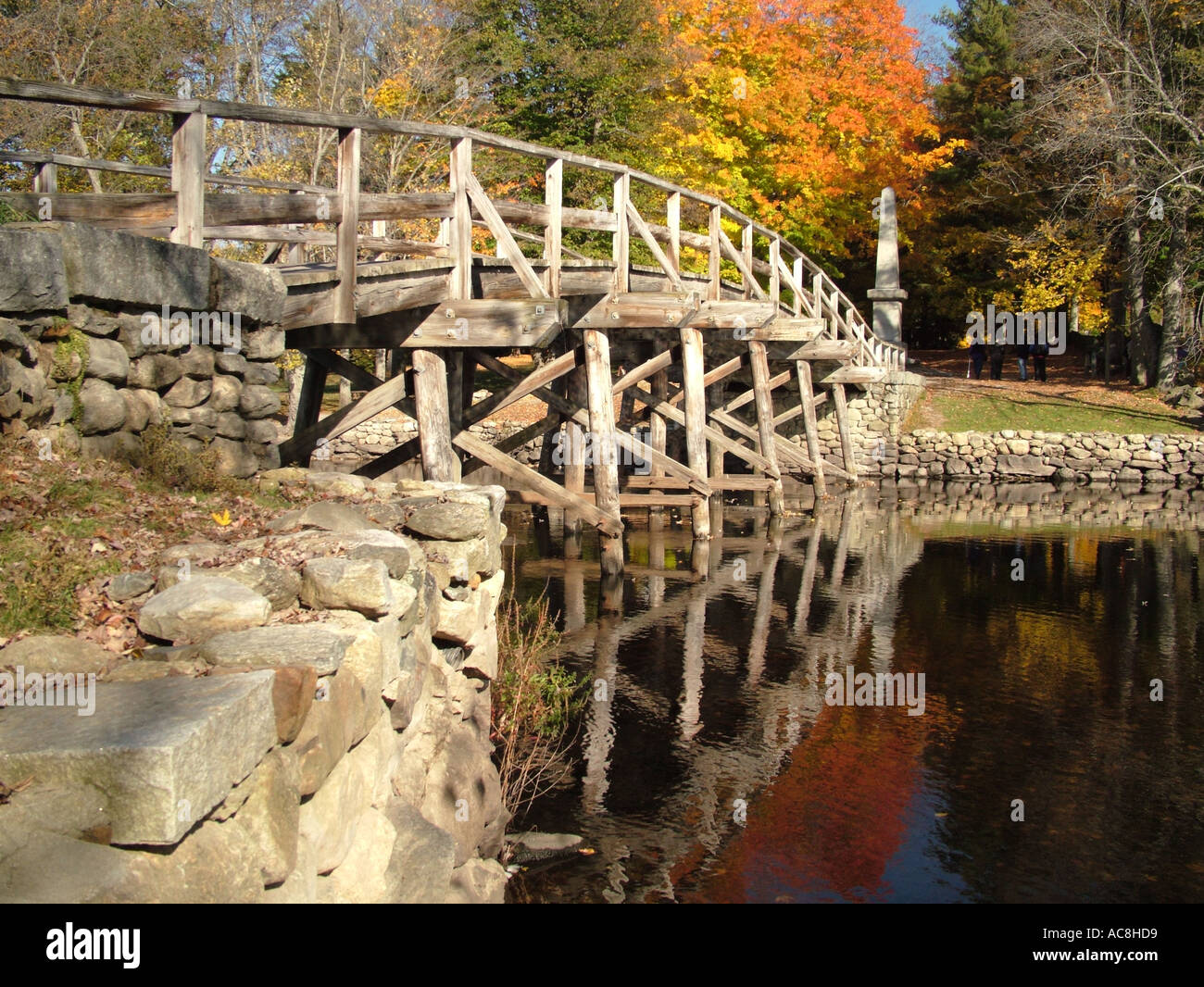 Battle of lexington and concord bridge hi-res stock photography and ...