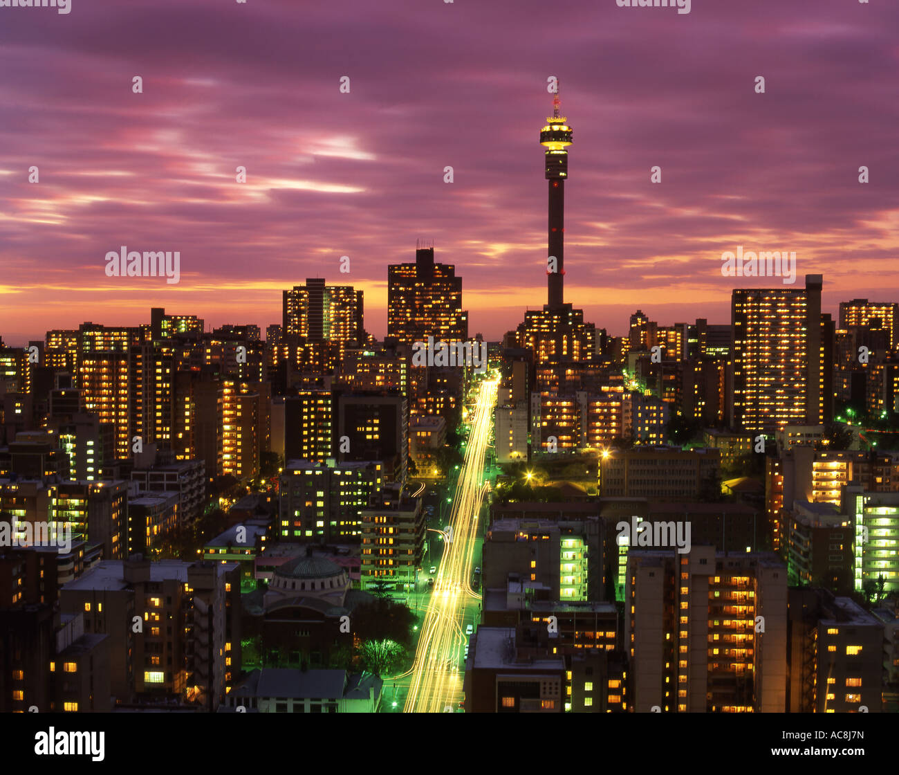 Hillbrow with J.G.Strydom Tower Johannesburg, Gauteng; South Africa ...