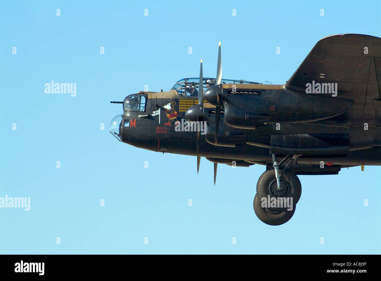 Avro Lancaster bomber Stock Photo - Alamy