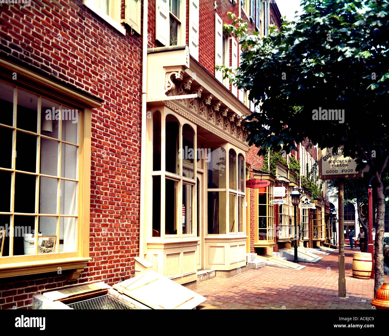 Society Hill section of Philadelphia in Pennsylvania Stock Photo - Alamy