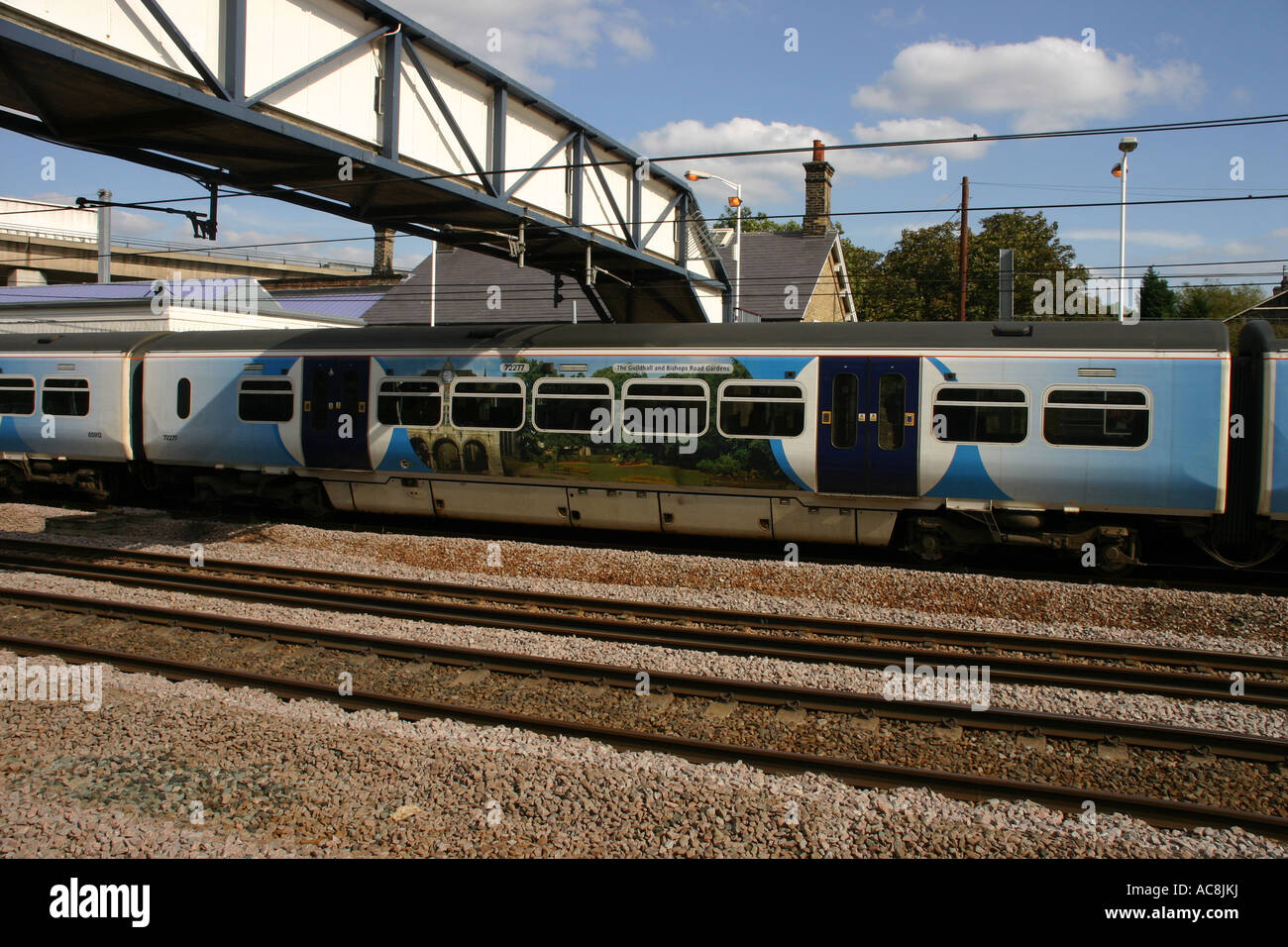 First Capital Connect Commuter Train at Huntingdon Station Stock Photo ...