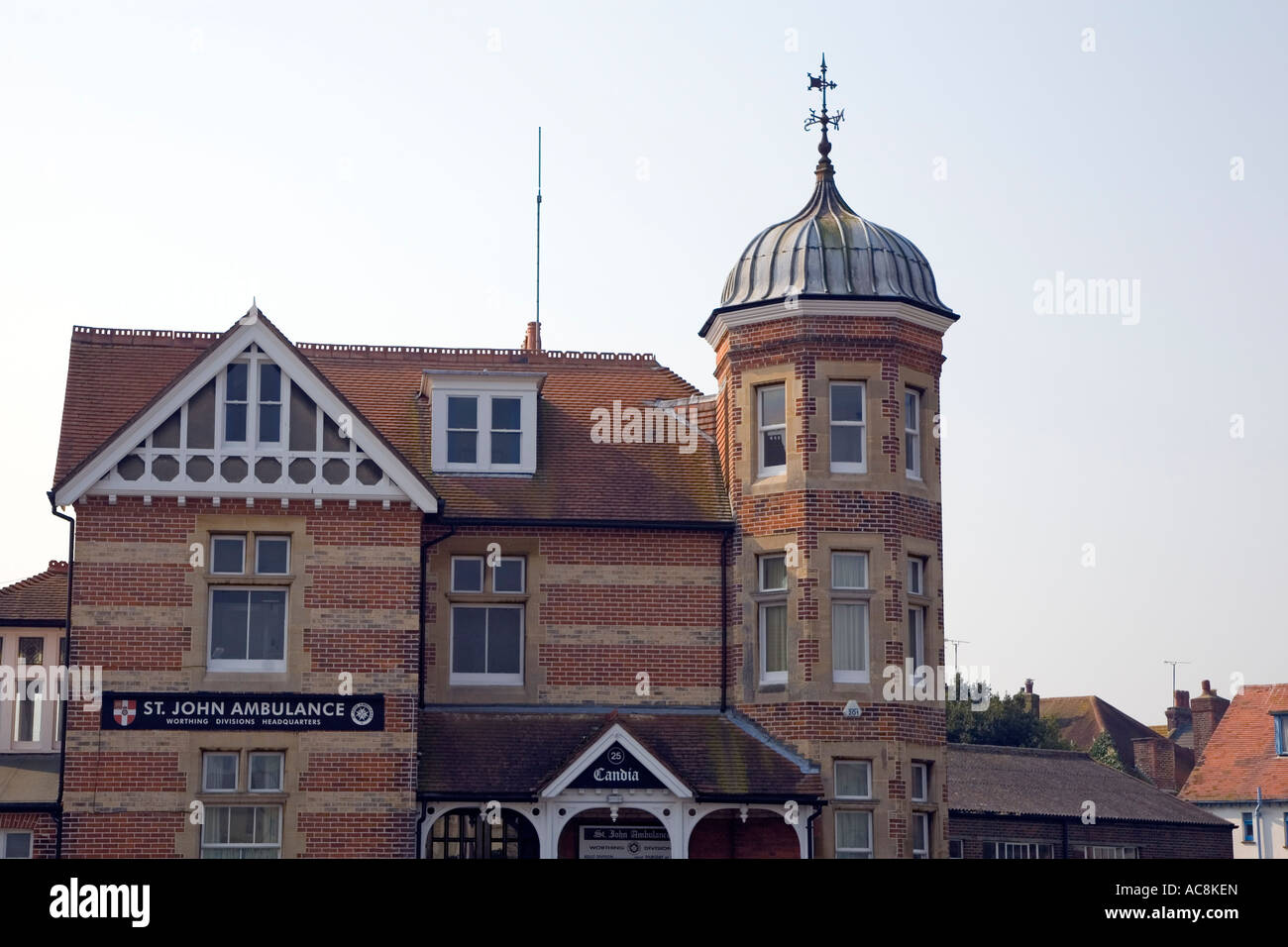 St John Ambulance Headquarters in Worthing West Sussex 2007 Stock Photo ...