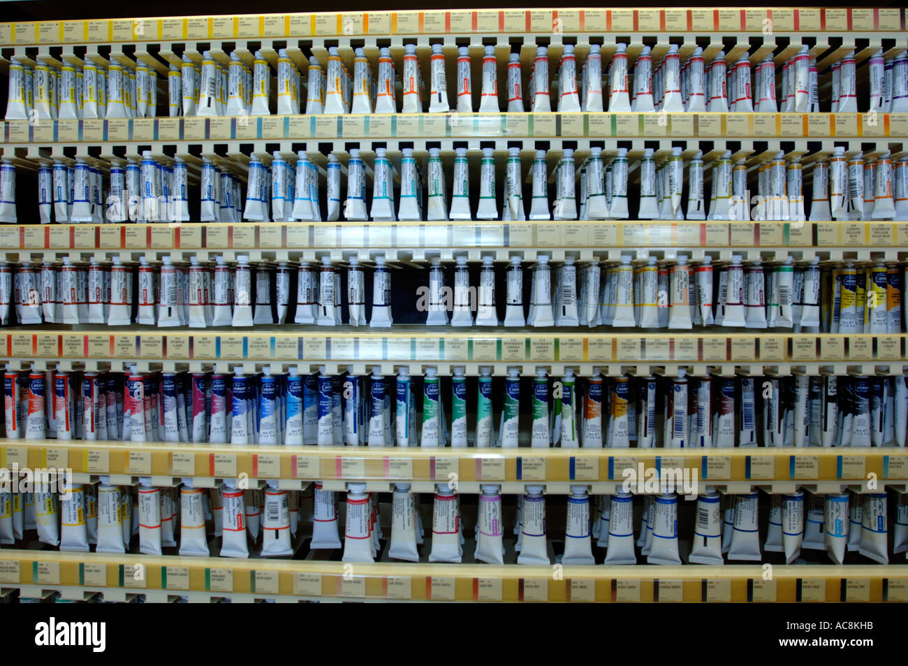 Paint tubes art paint Stock Photo - Alamy