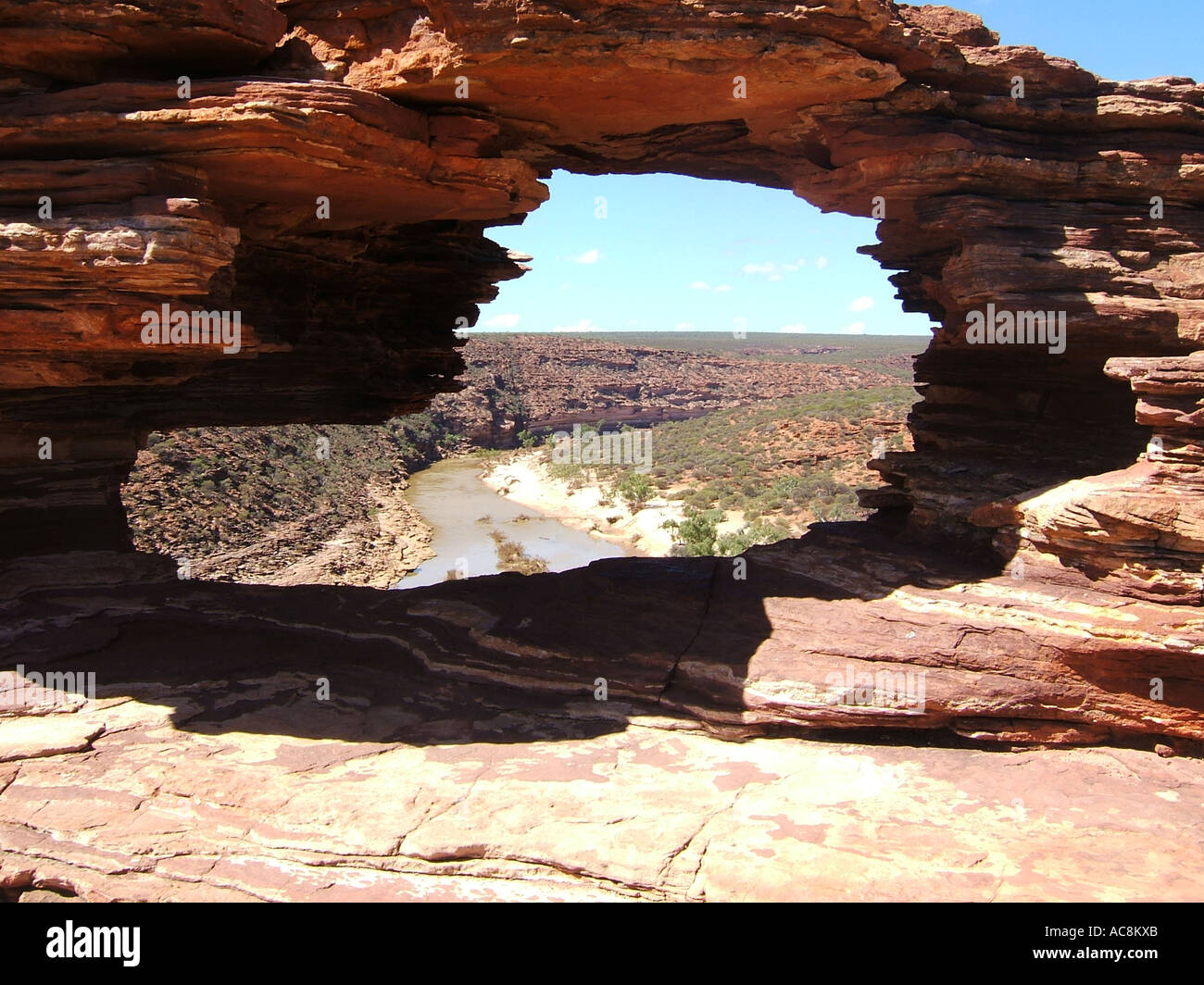 Natures Window, Kalbarri National Park, Western Australia Stock Photo ...