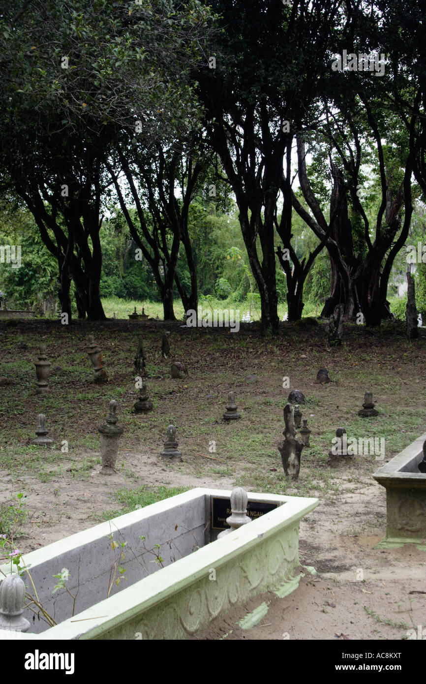 Malay muslim graveyard in malaysia hi-res stock photography and images ...