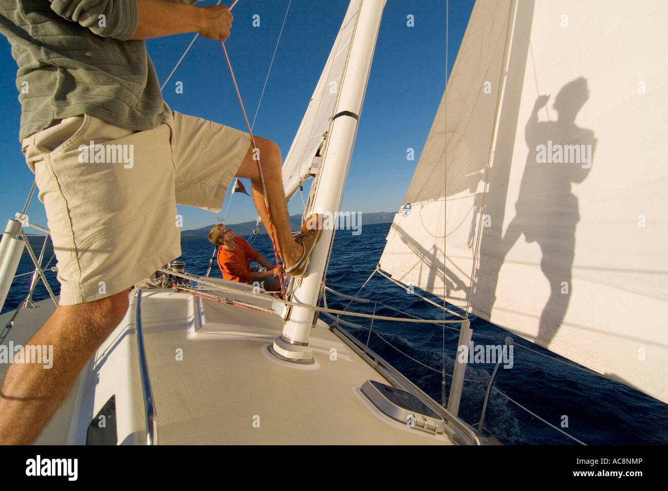 Man pulling a boat hi-res stock photography and images - Alamy