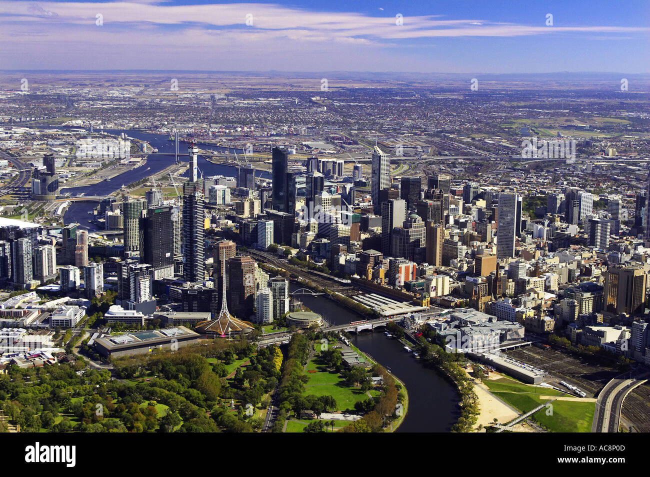 Queen victoria gardens melbourne hi-res stock photography and images ...
