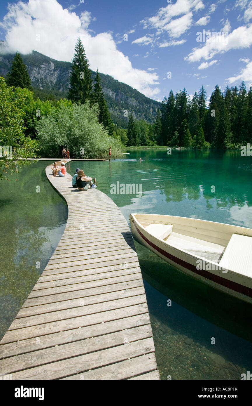 Lake Cresta near Flims, Switzerland Stock Photo - Alamy