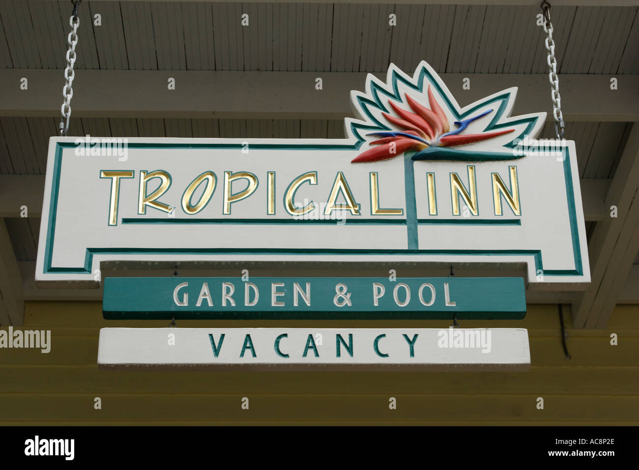 Conch Tour Train Duval Street Old Town Key West Florida USA Stock Photo ...