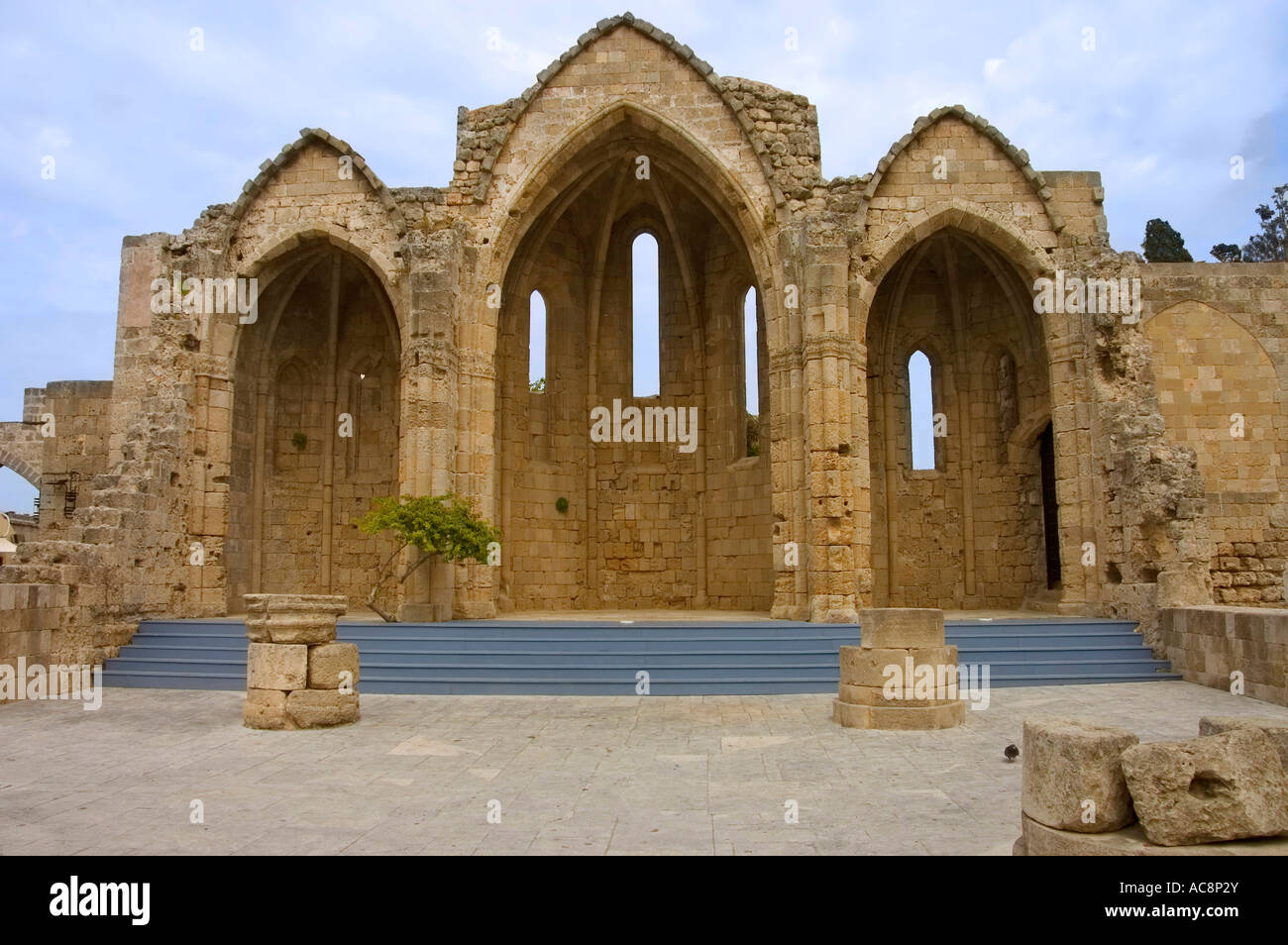 byzantine front door of church in Rhodes Citadel Greece Stock Photo - Alamy