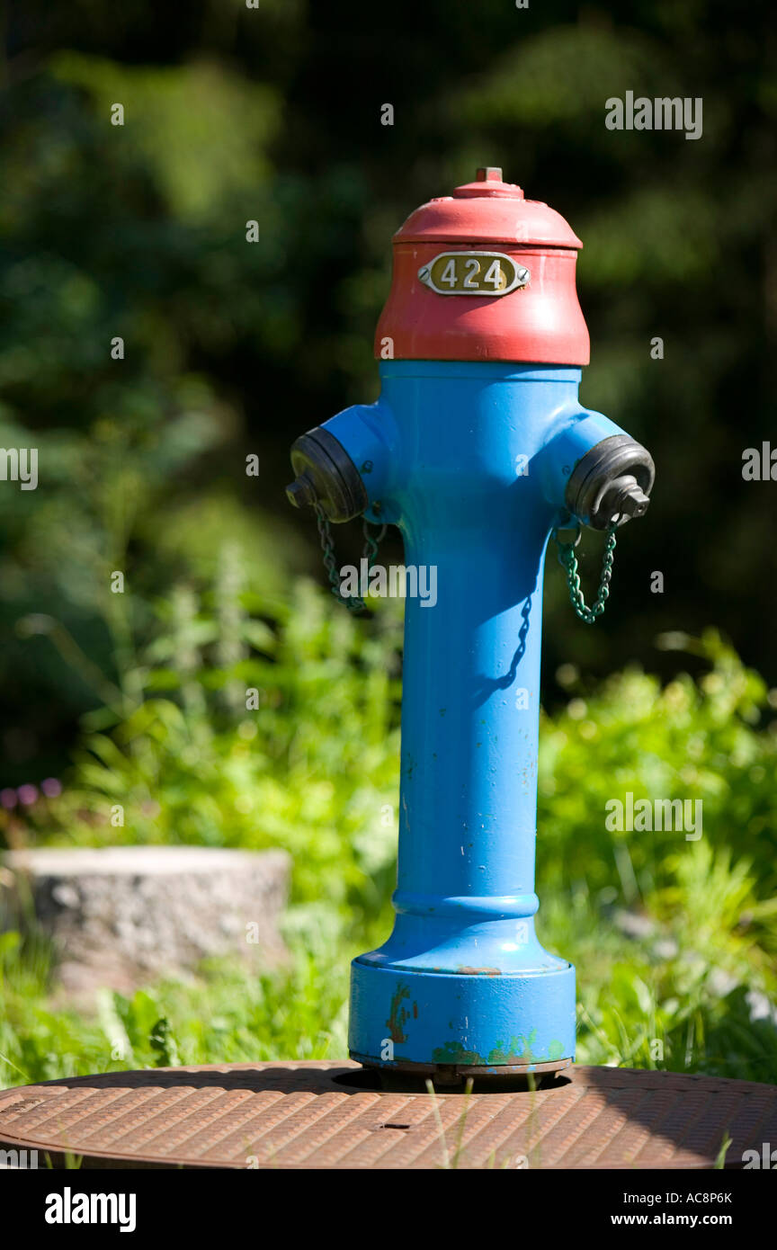 A water hydrant in Switzerland Stock Photo - Alamy