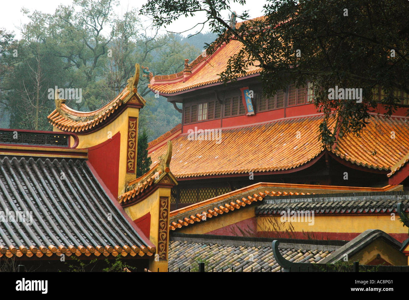 Ancient architecture on the grounds of Changsa University, Hunan ...