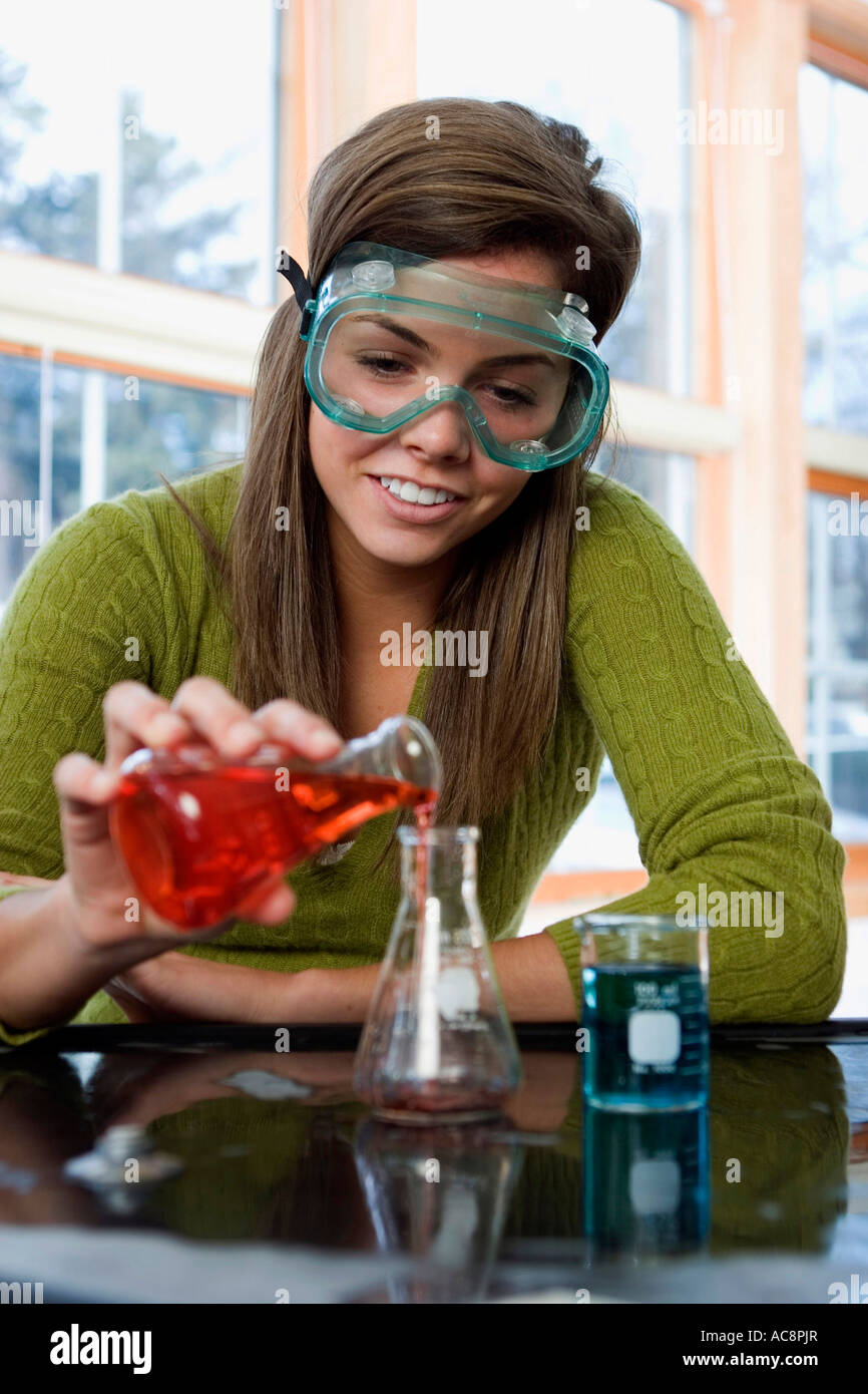 Conical beaker hi-res stock photography and images - Alamy